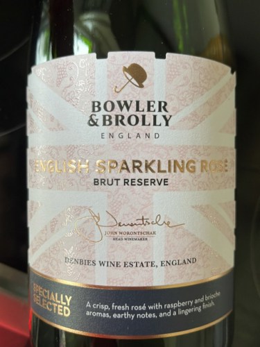 Bowler & Brolly English Sparkling Rosé Brut Reserve | Vivino English