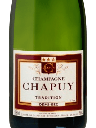 N.V. Chapuy Tradition Demi-Sec Champagne Grand Cru 'Oger' |Vivino 中文 ( 香港 )