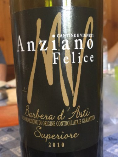 Anziano Felice Barbera d'Asti Superiore | Vivino US