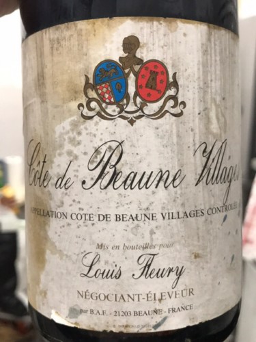 Louis Fleury Côte de Beaune Villages | Vivino US