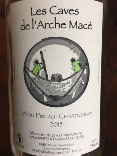 Les Caves de l’Arche Macé Menu Pineau - Chardonnay | Vivino Brasil