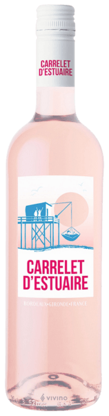 Les Vignerons de Tutiac Carrelet d'Estuaire Bordeaux Rosé | Vivino US