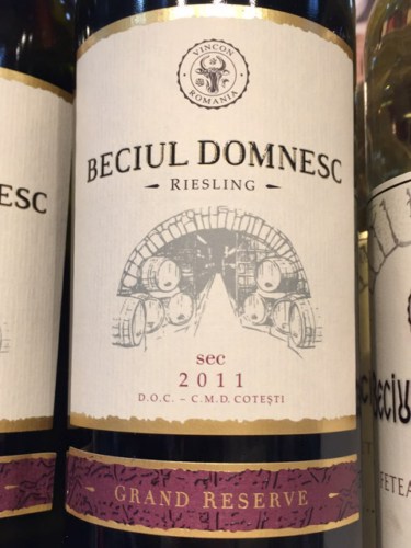 Beciul Domnesc Grand Reserve Riesling Sec | Vivino Australia