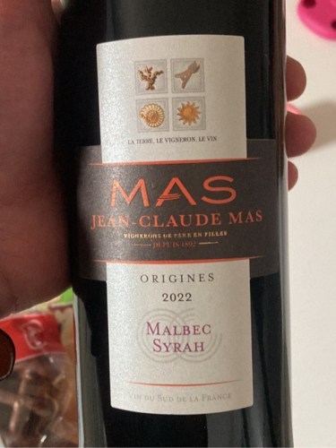 Jean Claude Mas Origines Malbec - Syrah | Vivino US