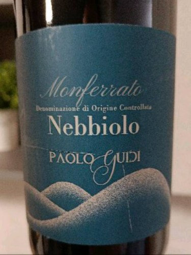 Paolo Guidi Nebbiolo Monferrato | Vivino US