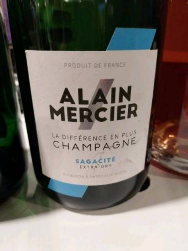 Alain Mercier Sagacité Extra Dry Champagne | Vivino US