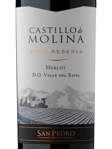 San Pedro Castillo de Molina Gran Reserva Merlot | Vivino Español