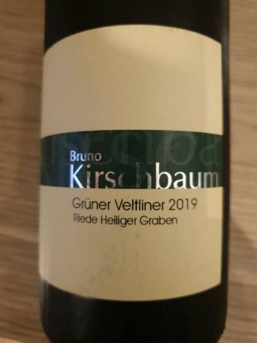 Bruno Kirschbaum Riede Heiliger Graben Grüner Veltliner | Vivino US