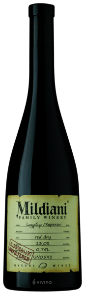 Mildiani Unfiltered Qvevri Saperavi | Vivino US