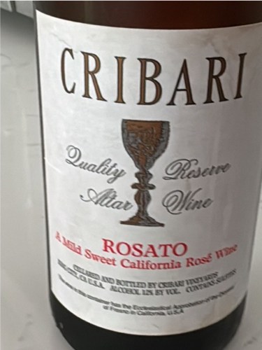 Cribari White Rosato | Vivino US