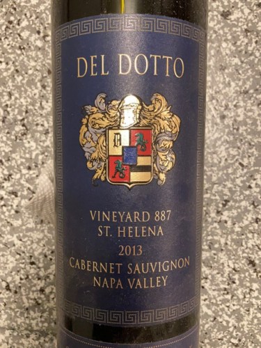 Del Dotto Cabernet Sauvignon Vineyard 887 | Vivino English