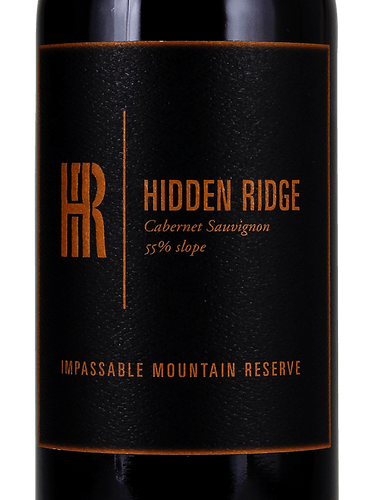 Hidden Ridge Impassable Mountain Reserve Cabernet Sauvignon (55% Slope ...