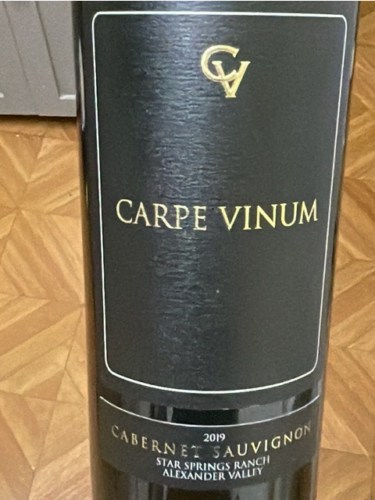Pearce Carpe Vinum Star Springs Ranch Cabernet Sauvignon | Vivino US