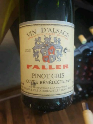 Robert Faller & Fils Cuvée Bénédicte Pinot Gris | Vivino Australia