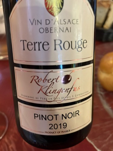 Robert Klingenfus Terre Rouge Pinot Noir | Vivino US