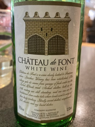 Bacchus Winery Château de Font White | Vivino US