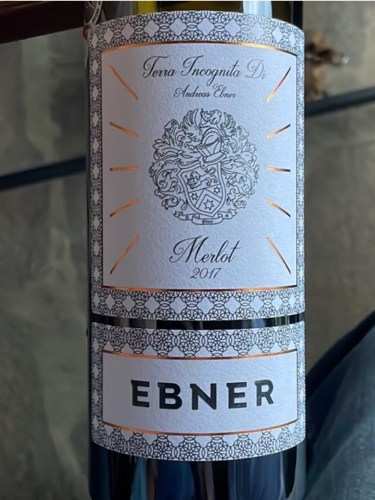 Ebner Terra Incognita di Andreas Ebner Merlot | Vivino US