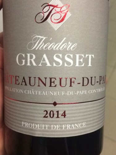 2014 Theodore Grasset Châteauneuf-du-Pape | Vivino English