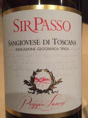 Poggio Lauro Sir Passo Sangiovese Di Toscana Wine Info