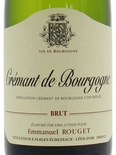 Emmanuel Rouget Crémant de Bourgogne Brut | Vivino English