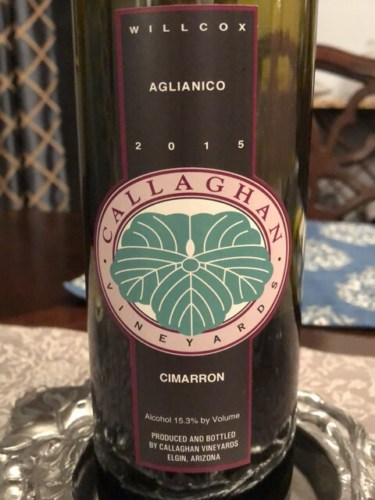 Callaghan Cimarron Aglianico | Vivino US