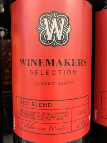 Walmart Winemakers Selection Classic Series Red Blend | Vivino US