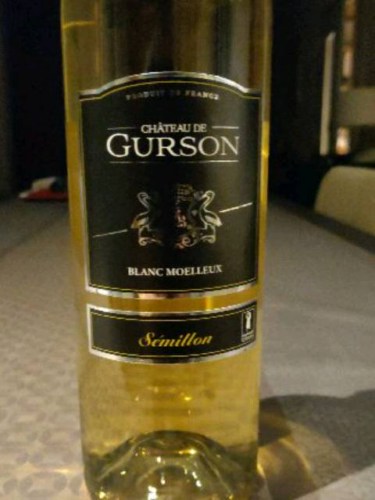 Château de Gurson Côtes de Bergerac Moelleux | Vivino US