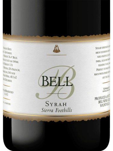 Bell Wine Cellars Syrah | Vivino English