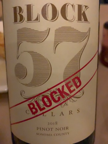 Block 57 Pinot Noir | Vivino English