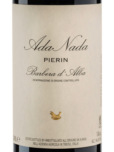 Ada Nada Pierin Barbera d'Alba | Vivino English