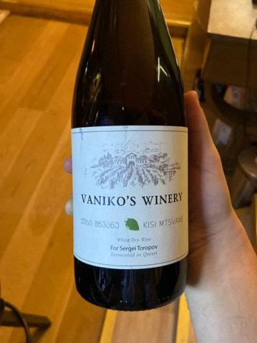 Vaniko's Winery Kisi - Mtsvane | Vivino US