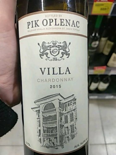Pik Oplenac Villa Chardonnay | Vivino US