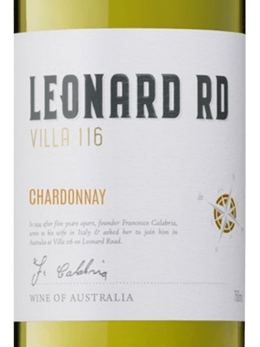 Leonard Rd Chardonnay | Vivino 日本