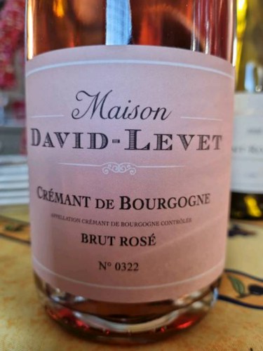 Maison David Levet Crémant de Bourgogne Brut Rosé | Vivino Monaco