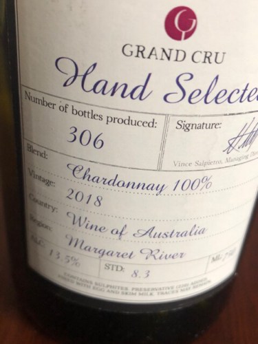 Hand Selected Chardonnay Grand Cru | Vivino US