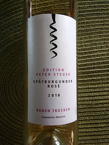 Peter Steger Spätburgunder Rosé Trocken | Vivino US