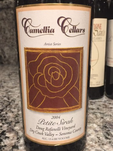 Camellia Cellars Doug Rafanelli Vineyard Petite Sirah | Vivino US