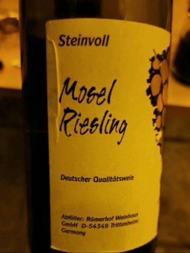 Weinhaus Römerhof Steinvoll Riesling | Vivino US