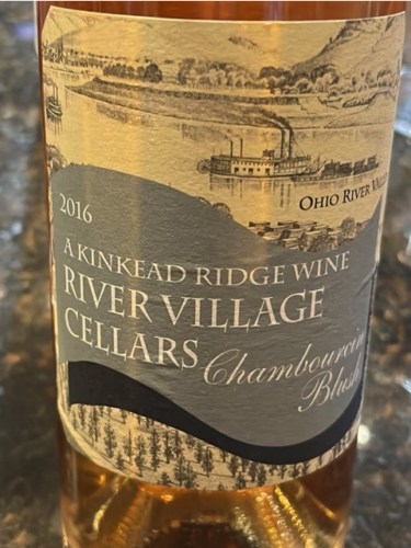 Kinkead Ridge Estate Winery River Village Cellars Chambourcin Blush ...