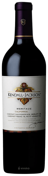 Kendall-Jackson Vintner's Reserve Meritage Red | Vivino English