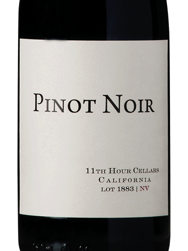 Scotto Family Wines 11th Hour Cellars Lot 1883 Pinot Noir | Vivino US