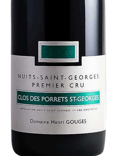 Domaine Henri Gouges Clos des Porrets Nuits-Saint-Georges 1er Cru ...