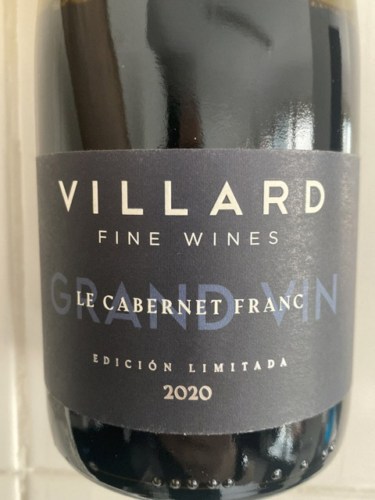 Villard Grand Vin Edición Limitada Le Cabernet Franc | Vivino US