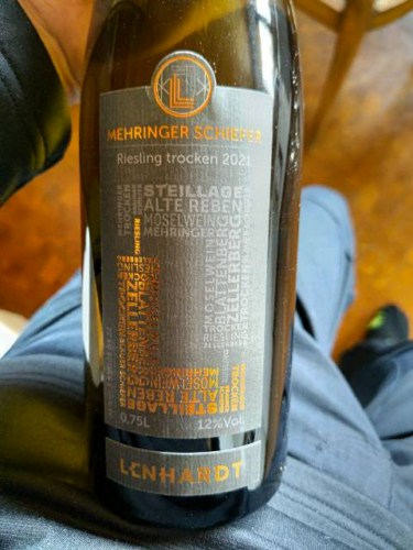 Lenhardt Mehringer Schiefer Riesling Trocken | Vivino US