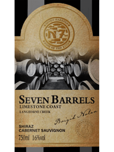 Seven Barrels Winery Pty Ltd Limit Range Shiraz - Cabernet | Vivino ...