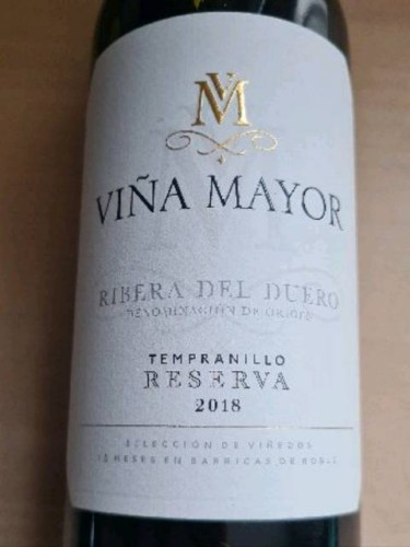 Viña Mayor Reserva Tempranillo | Vivino English