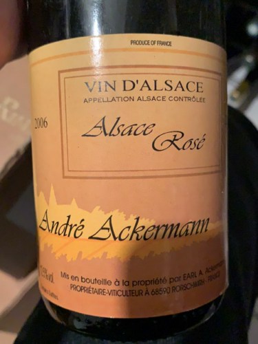 André Ackermann Alsace Rosé | Vivino US
