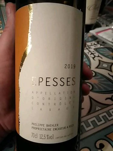 Philippe Baehler Epesses Weiss | Vivino US