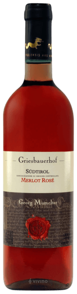 2020 Griesbauerhof Merlot Rosé | Vivino US