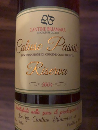 Cantine Briamara Riserva Caluso Passito | Vivino US
